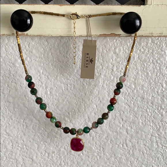 Studio Barse | Jewelry | Gemstone Necklace Brand New From Barse | Poshmark